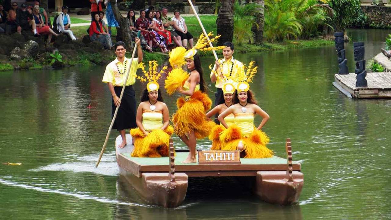 Polynesian Cultural Center Canoe Pageant